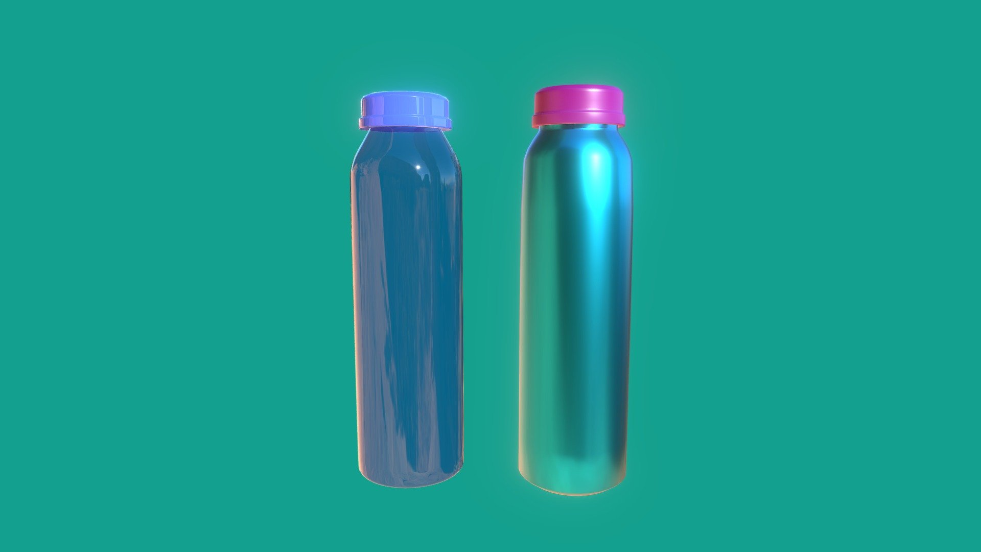 Bottles - 3D model by vvievita [74d9b1b] - Sketchfab