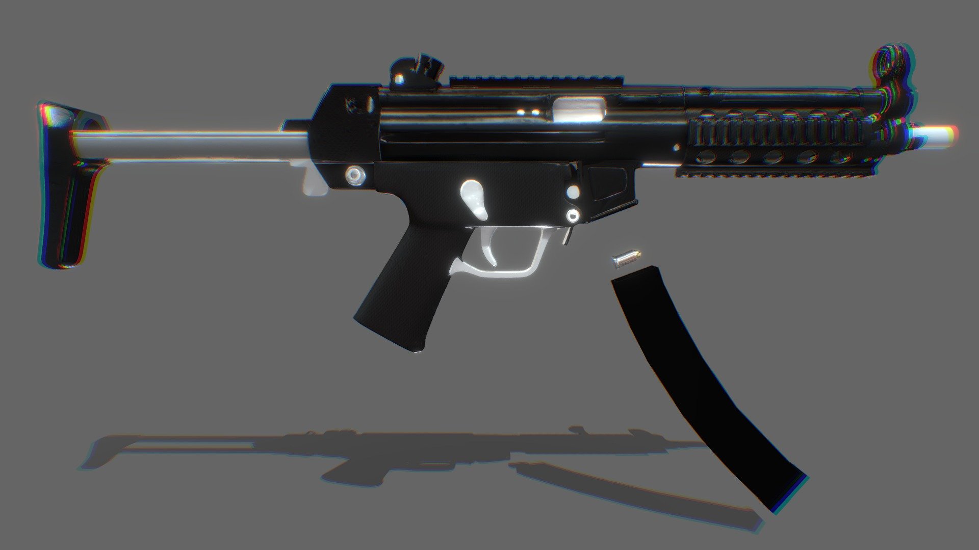 submachine gun free download model 3d - Download Free 3D model by 0ppai ...