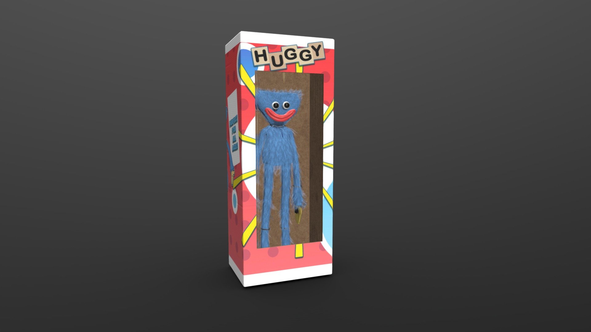 Huggy Wuggy - 3D model by BuBModelz (@sussybaka22i338383) [74d9f98 ...