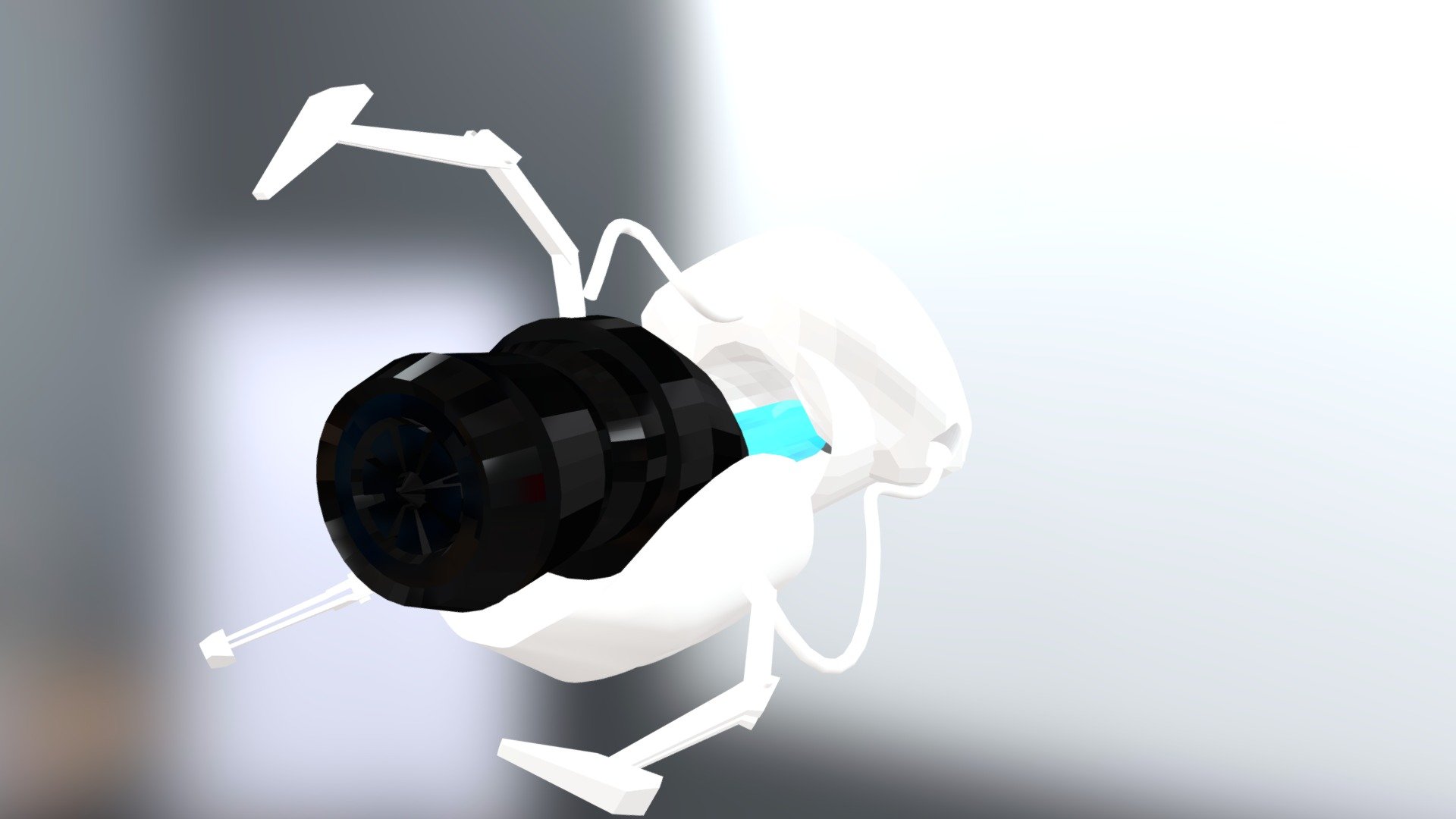 Portal Gun - 3D model by Jpolicromatico (@barrientos-jose) [74daf33 ...