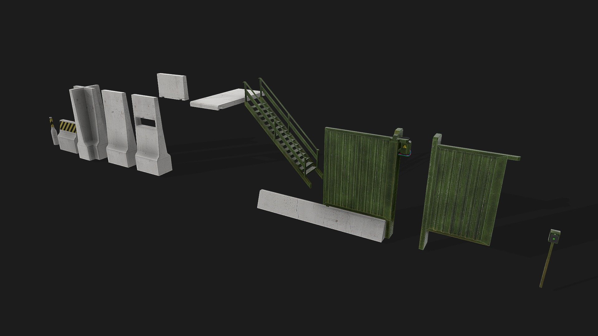 Kit Fortification update - Download Free 3D model by TuszPro [74dc7a5 ...