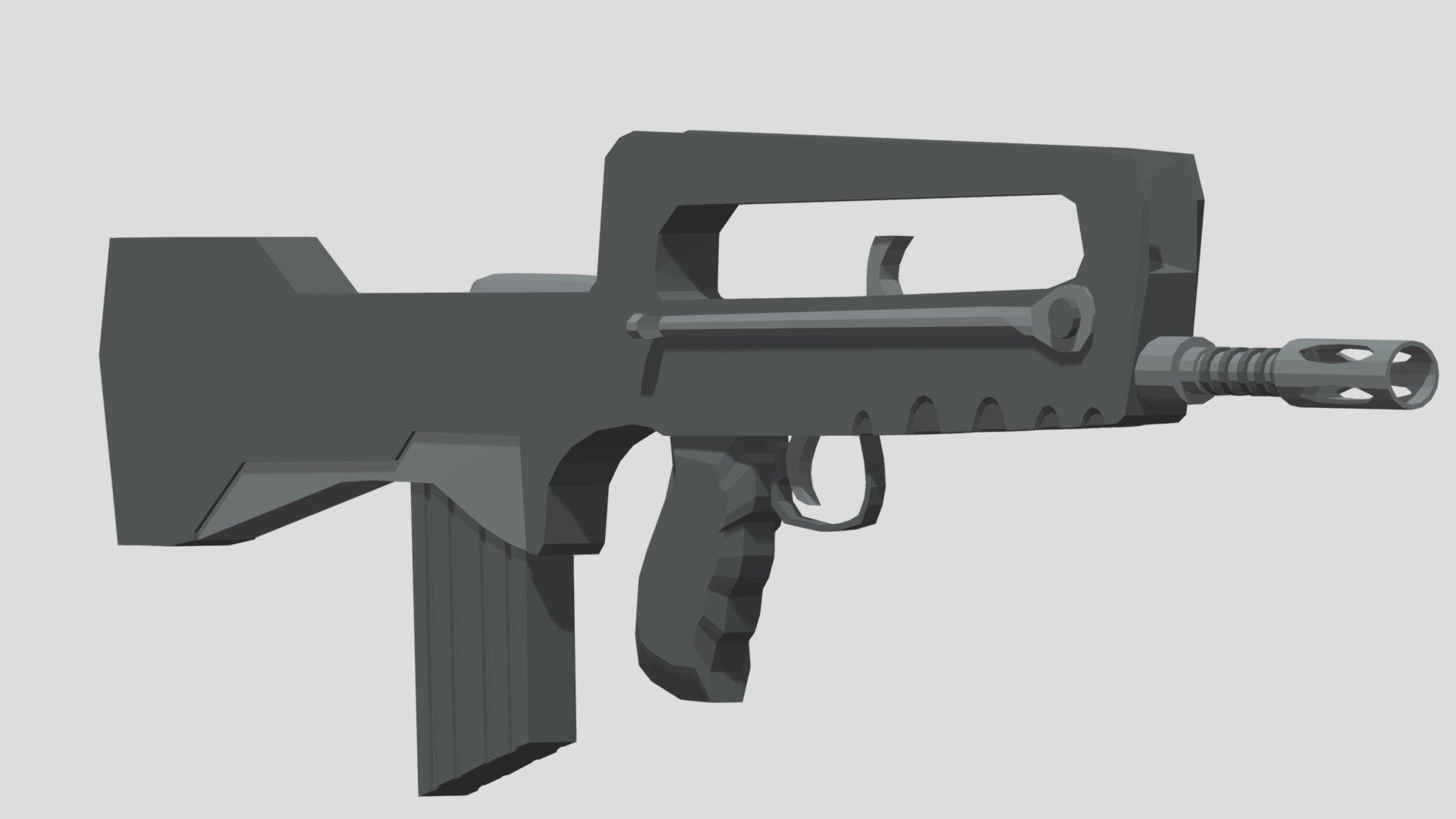 Low Poly Famas - Download Free 3D model by Ellie.Carney [74dc7ff ...