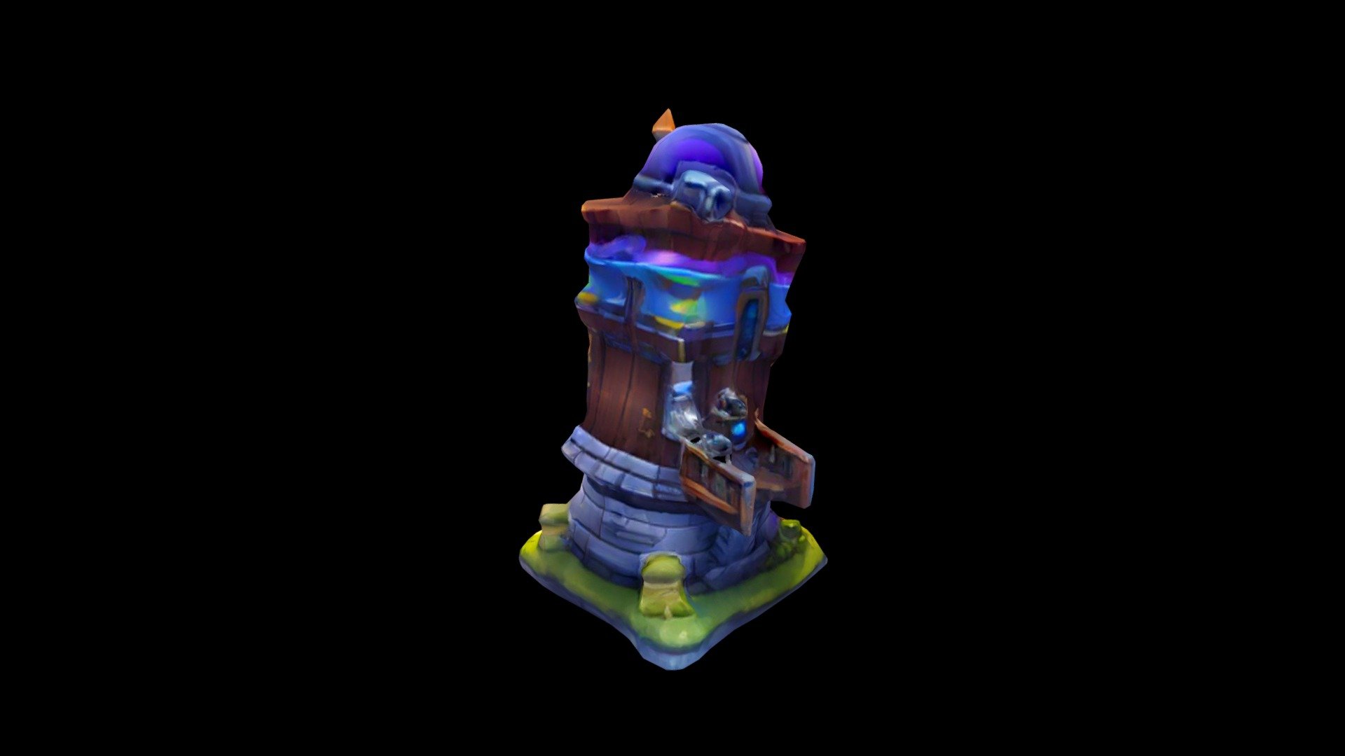 Tower Fall RTS building 00252214-8fda-49a2-a9a1- - Download Free 3D ...