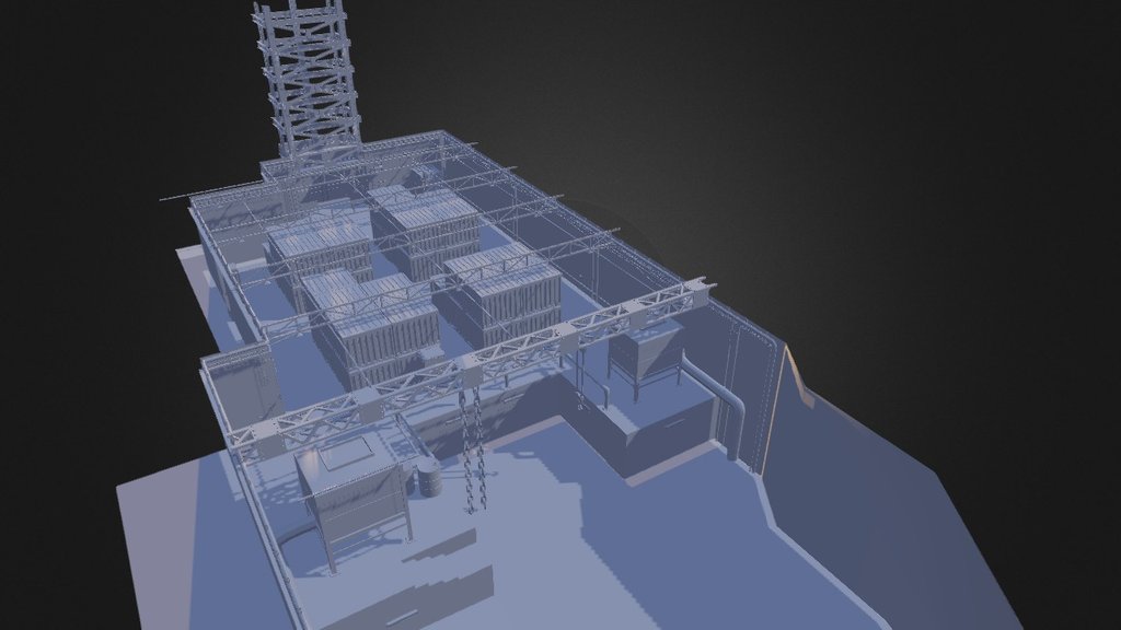 WIP! Metal Gear Solid Shadow Moses Cargo Bay - 3D model by cyba ...