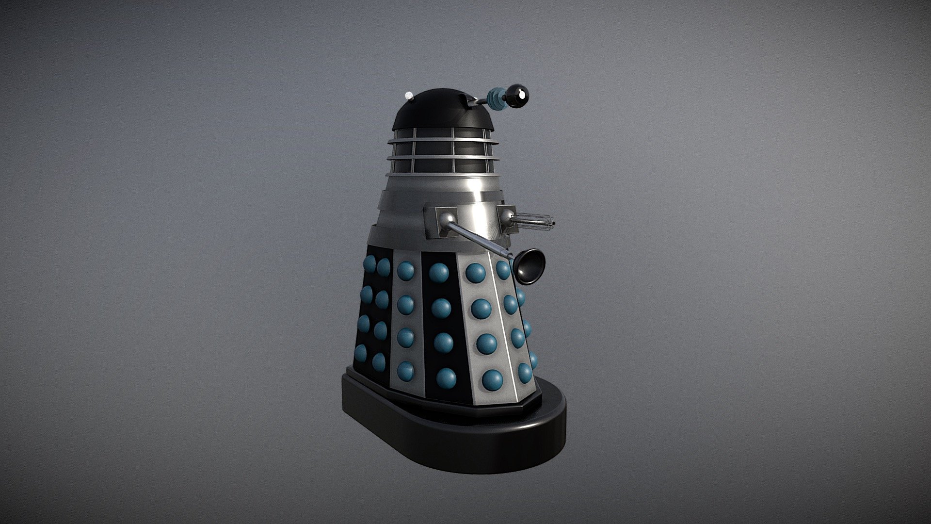 MK2 Dalek - Saucer Commander - Download Free 3D model by timblewee ...