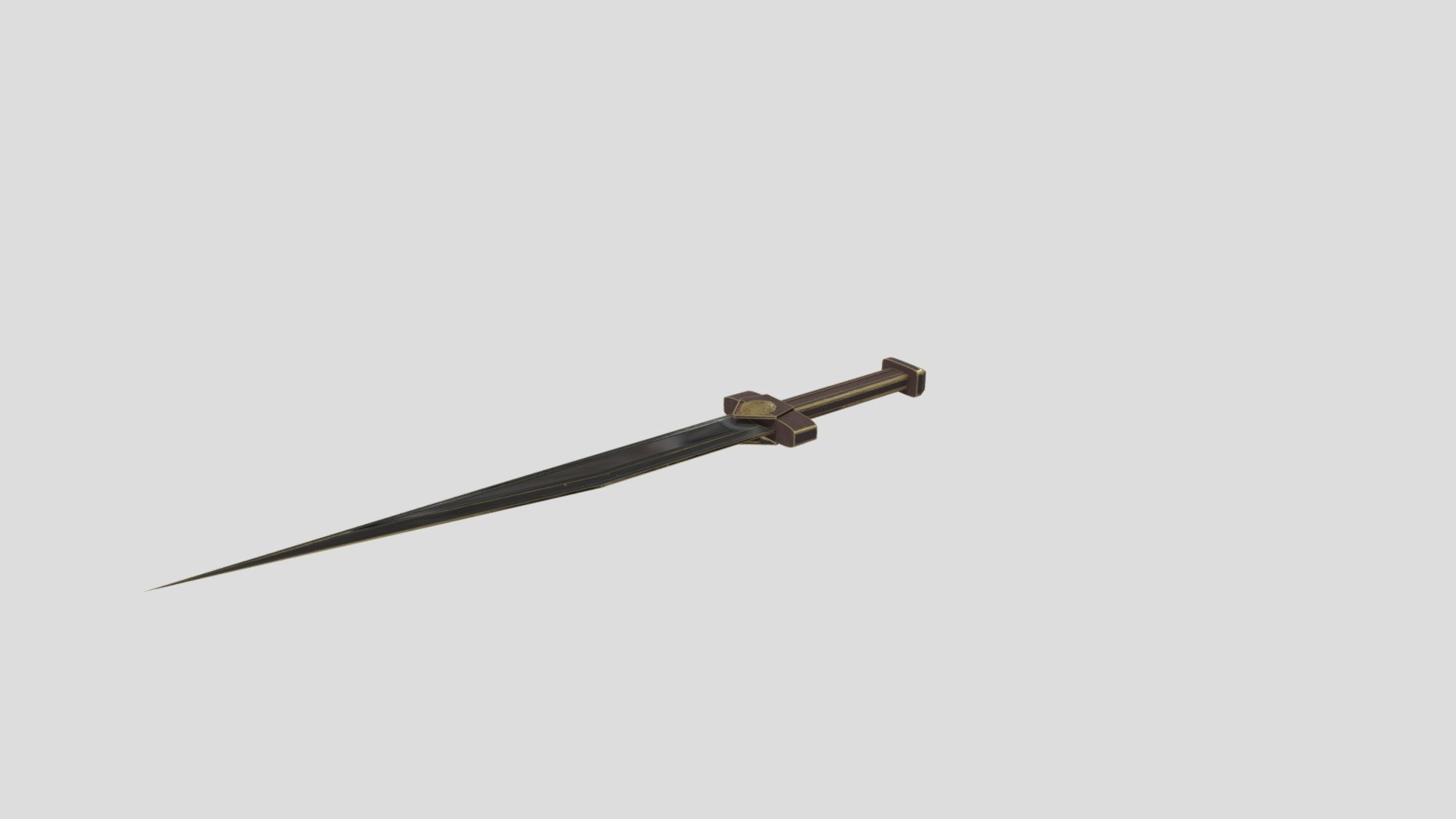 Gold sword - 3D model by Cemh15 [74e1993] - Sketchfab
