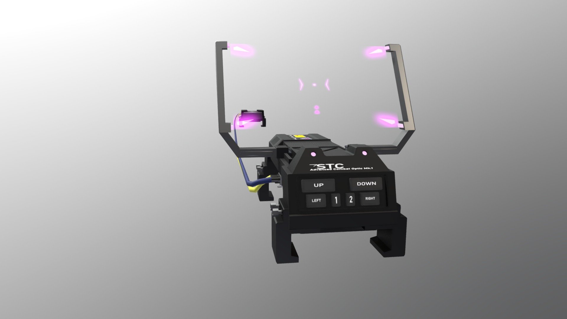 Tech Holo Gun Sight - 3D model by Socksthecat [74e4380] - Sketchfab