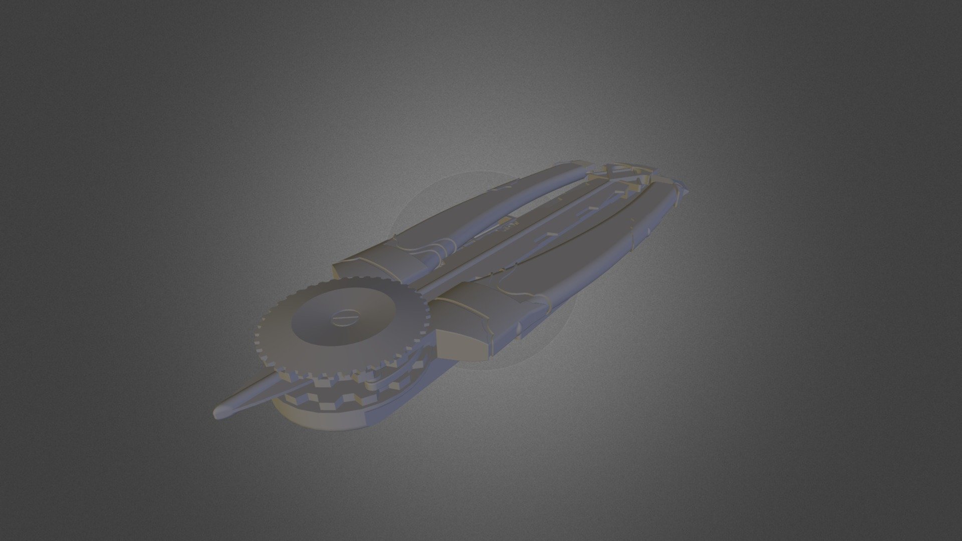 Phantom blade replica, CrossBow part - 3D model by ManukeruHyuga ...