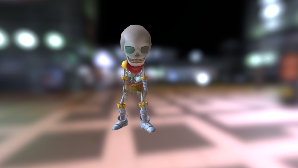 Skeleton Monster - 3D model by GBTeam [74e4d66] - Sketchfab