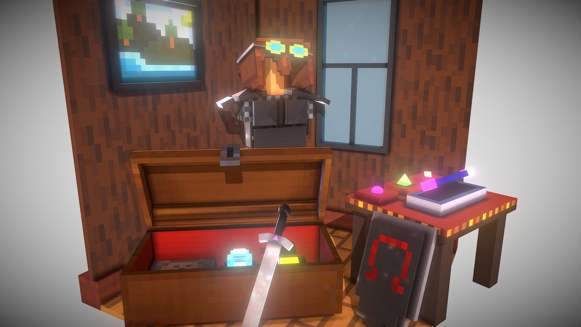 Minecraft adventure start kit - Download Free 3D model by omegaru010 ...