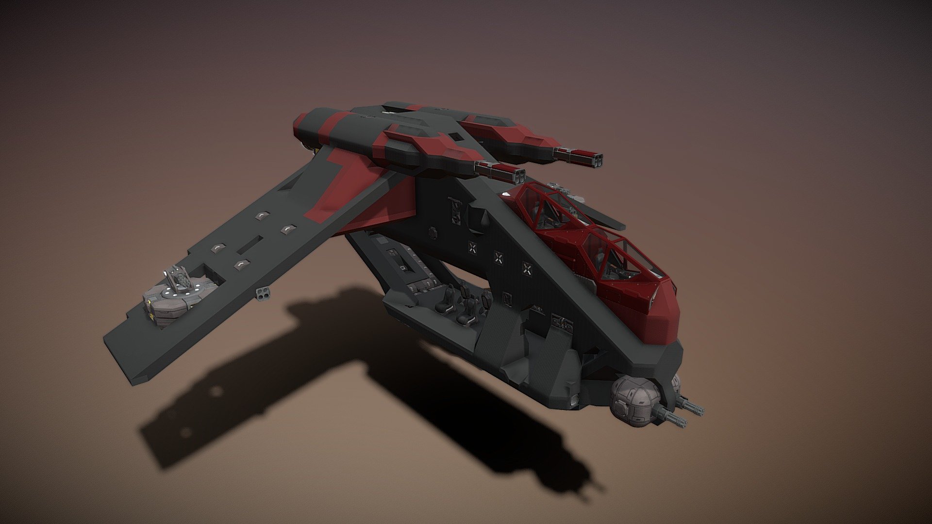 LAAT Gunship Devil's Chariot [Star Wars] ZEO - Download Free 3D model ...
