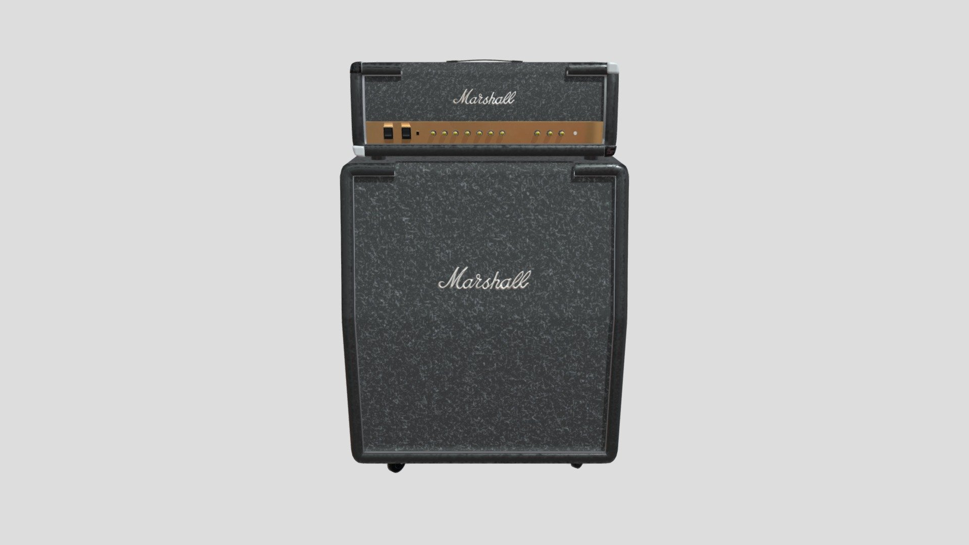 Marshall Amp - 3D model by maria.lrodriguez [74ec711] - Sketchfab