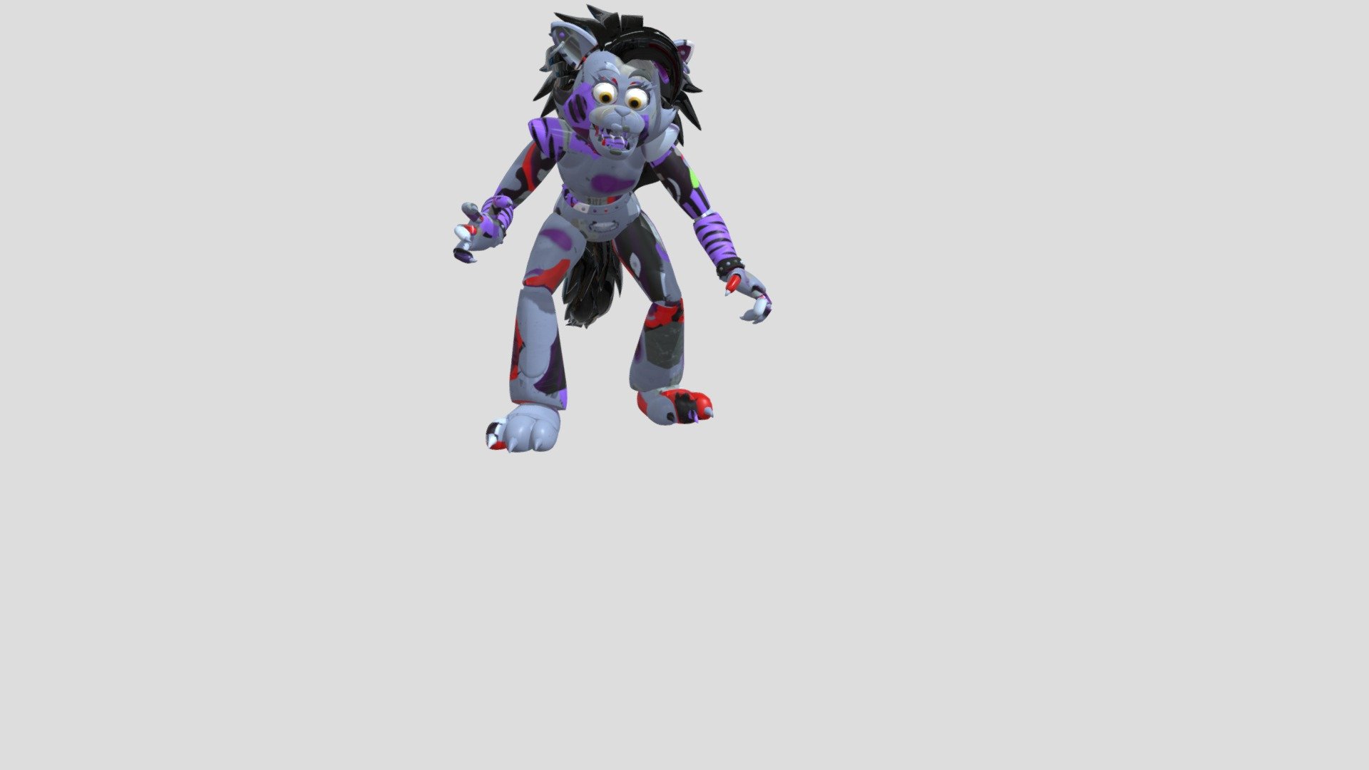 talking-roxanne-wolf - 3D model by greygrey28 [74ec7df] - Sketchfab