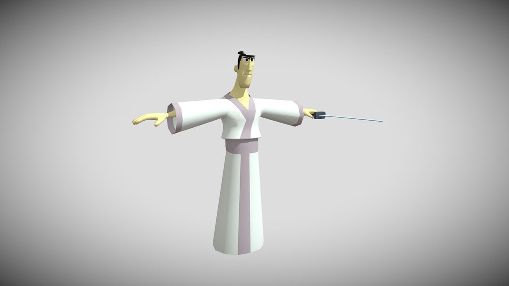 SAMURAI JACK - A 3D model collection by 3D Model Dump (@3DModelDump ...