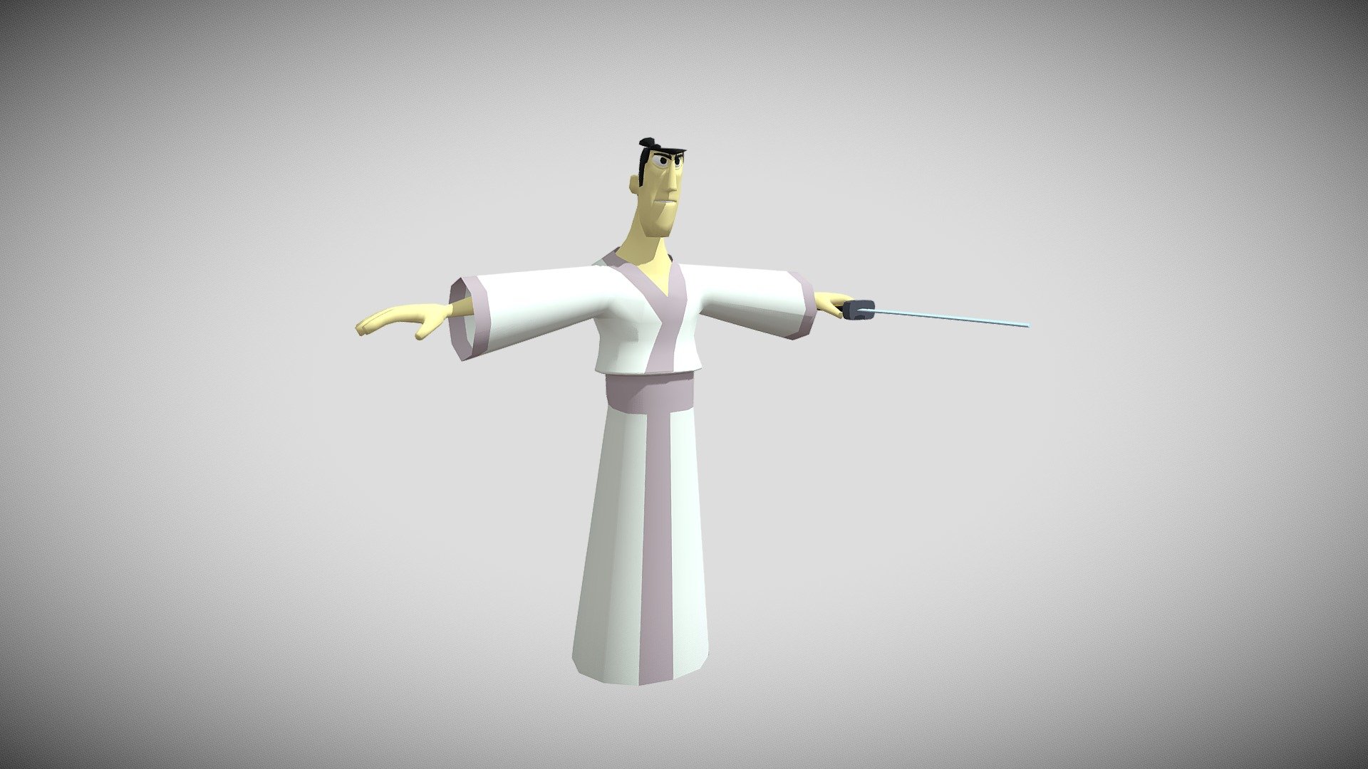 SAMURAİ JACK - Download Free 3D model by 3D Model Dump (@3DModelDump ...