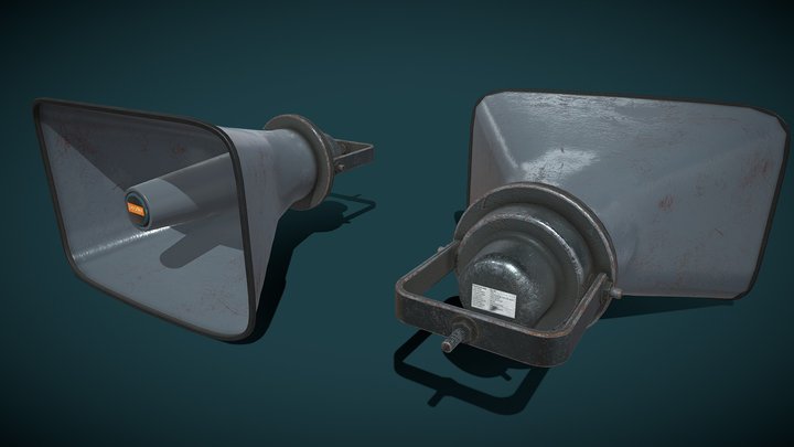 Speaker 3D models - Sketchfab