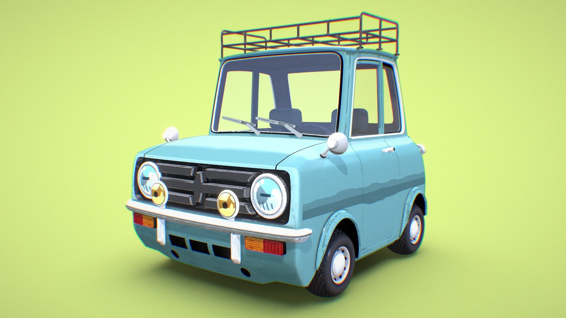 Cartoon Car - 3D model by kaganproject [74ed640] - Sketchfab