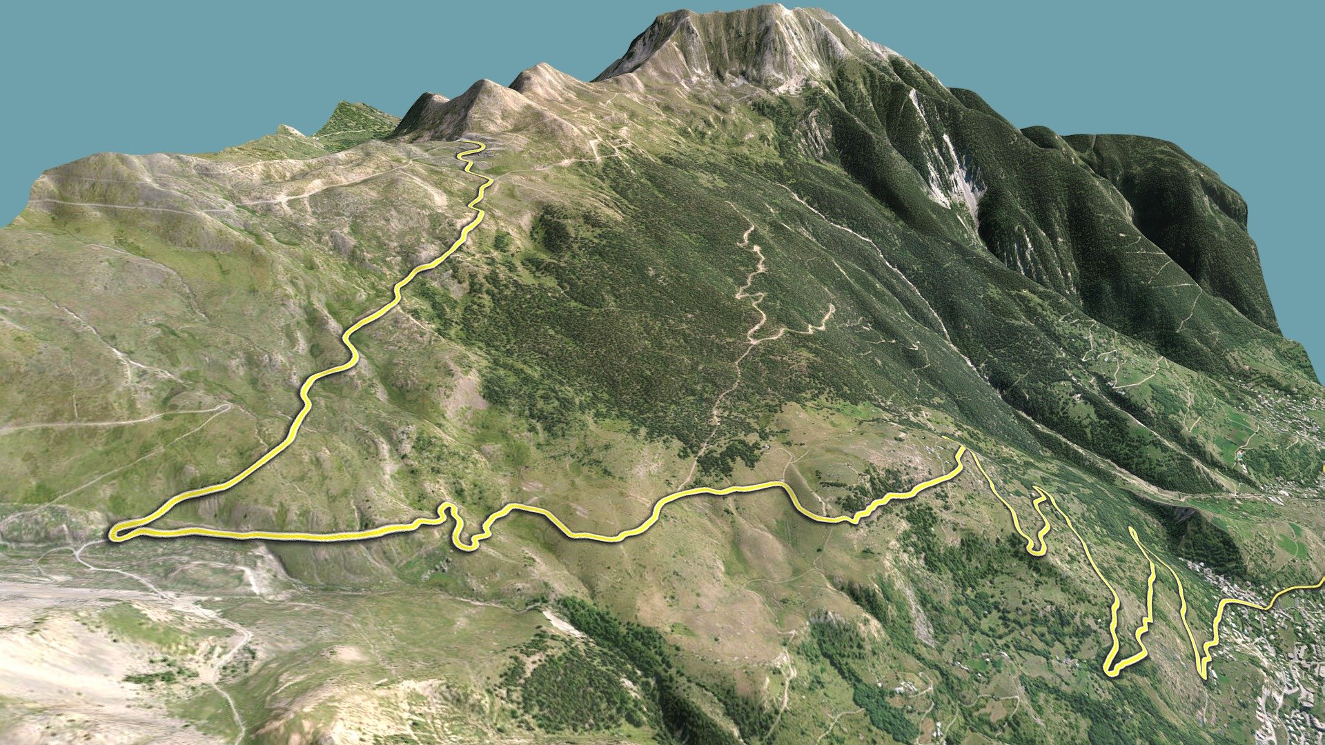 Col du Granon - Download Free 3D model by avaratges [74ee5b0] - Sketchfab