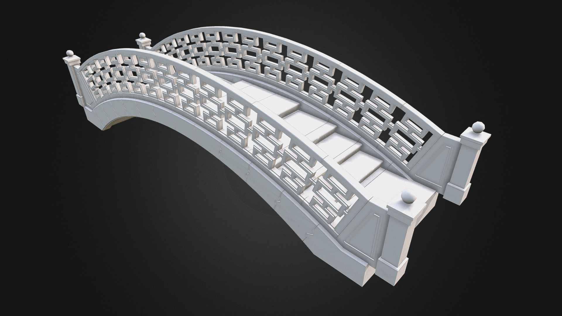 Passerelle 01 - 3D model by HERES [74eed5c] - Sketchfab