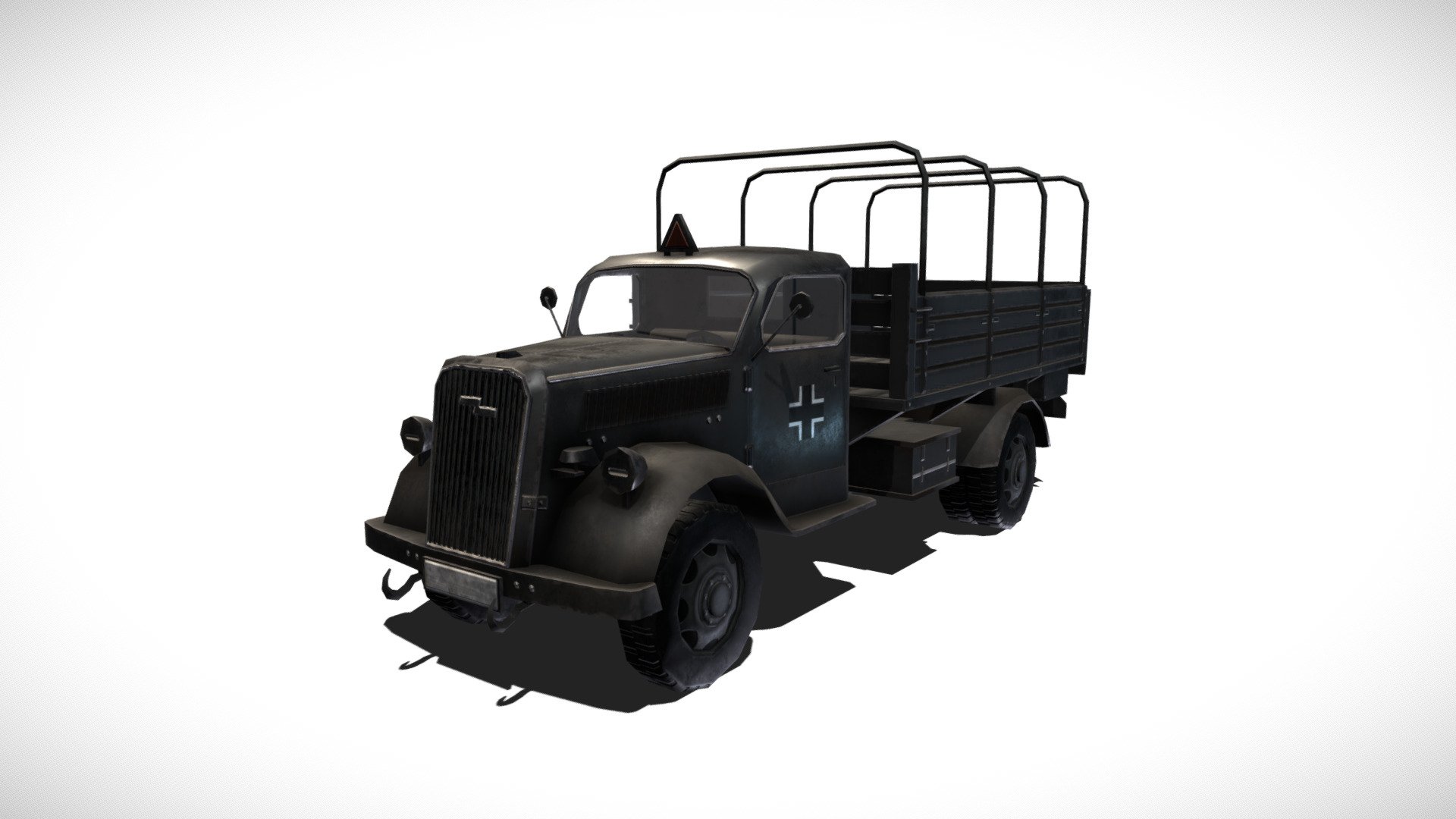 [FREE] Low Poly Opel Blitz - Download Free 3D model by Ravrt (@brzozaaa ...