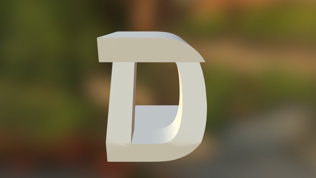 DZ Fest Monogram - 3D model by Itsacyn [74f20fb] - Sketchfab
