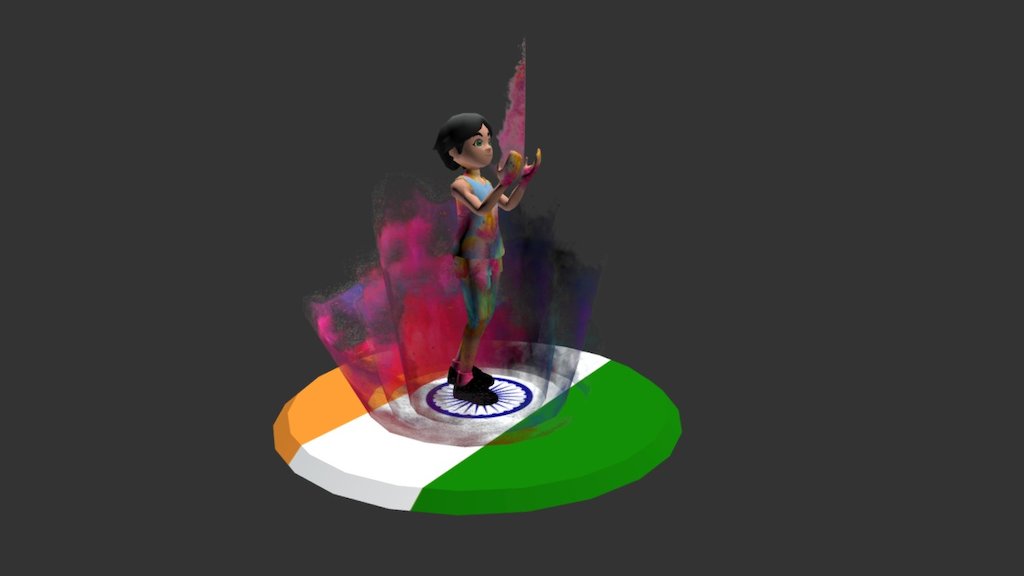 India - 3D model by JimmySan (@EstudioCubic) [74f2d50] - Sketchfab