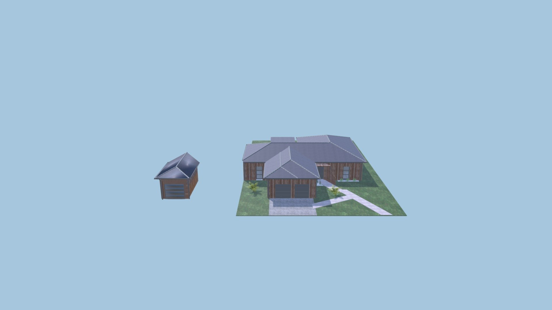 Shape-garage - 3D model by edifit [74f40bf] - Sketchfab