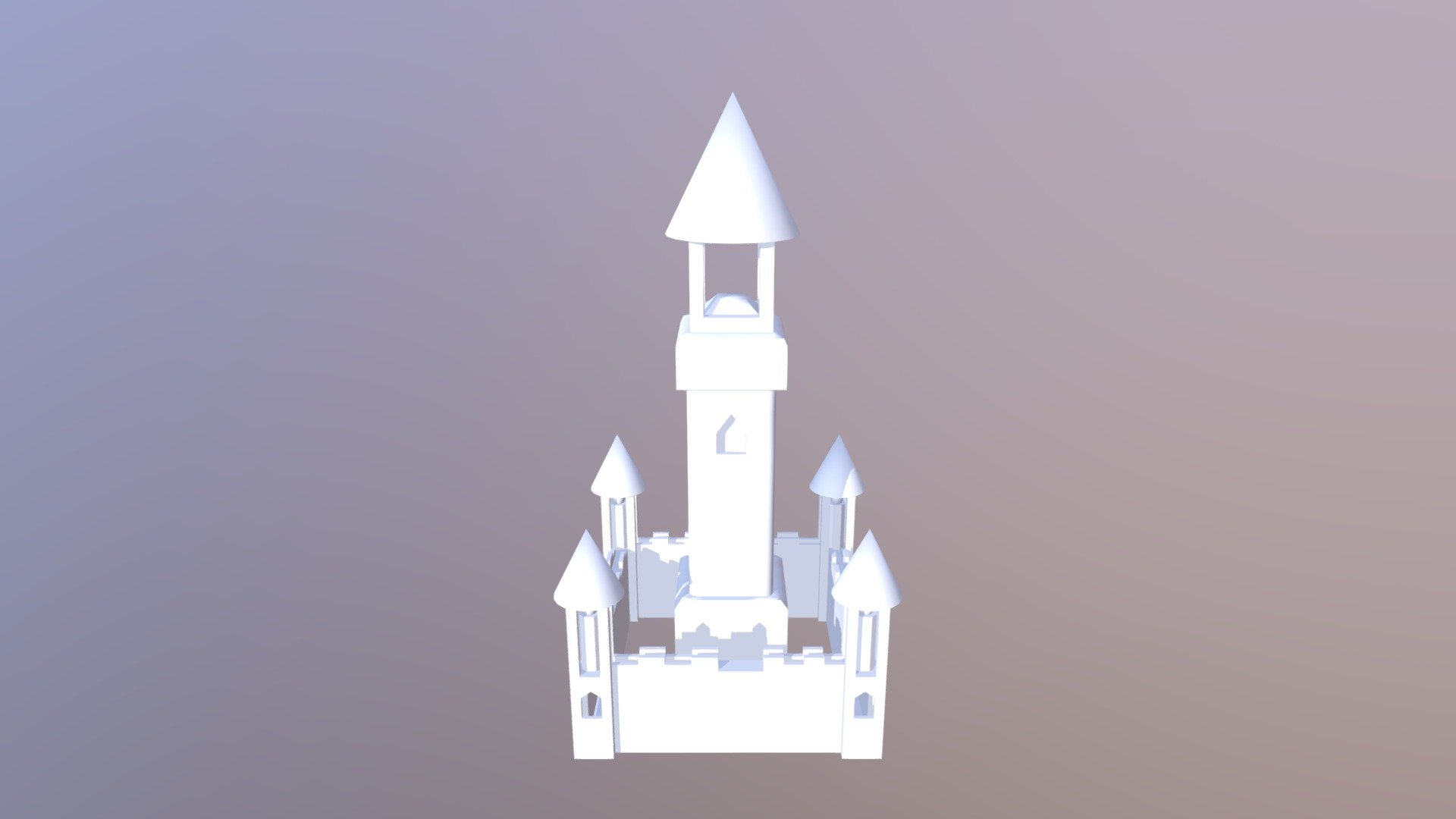 Maya Castle - 3D model by jrhine [74f598d] - Sketchfab