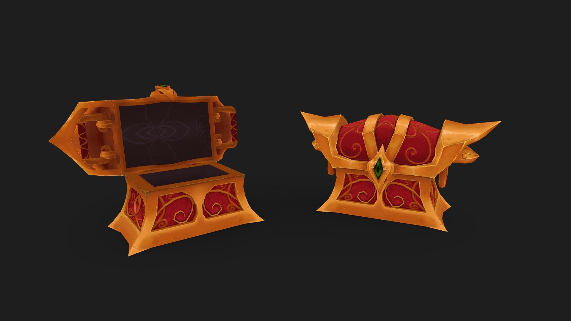 Blood Elf Chest - Download Free 3D model by Bluecove (@blue_cove ...