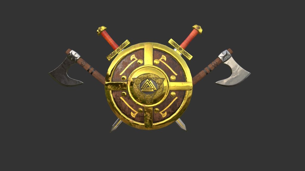 Shield - 3D model by Mr.Loma (@Bluechimera) [74f7832] - Sketchfab