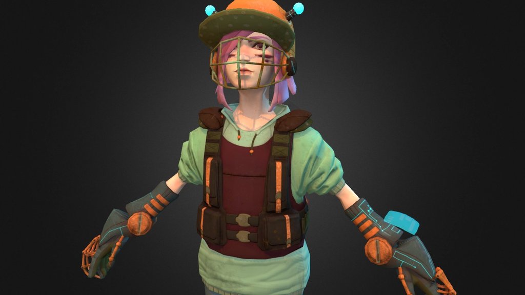 Engineer - 3D model by Alexandra Peer (@sashapeer) [74f8002] - Sketchfab