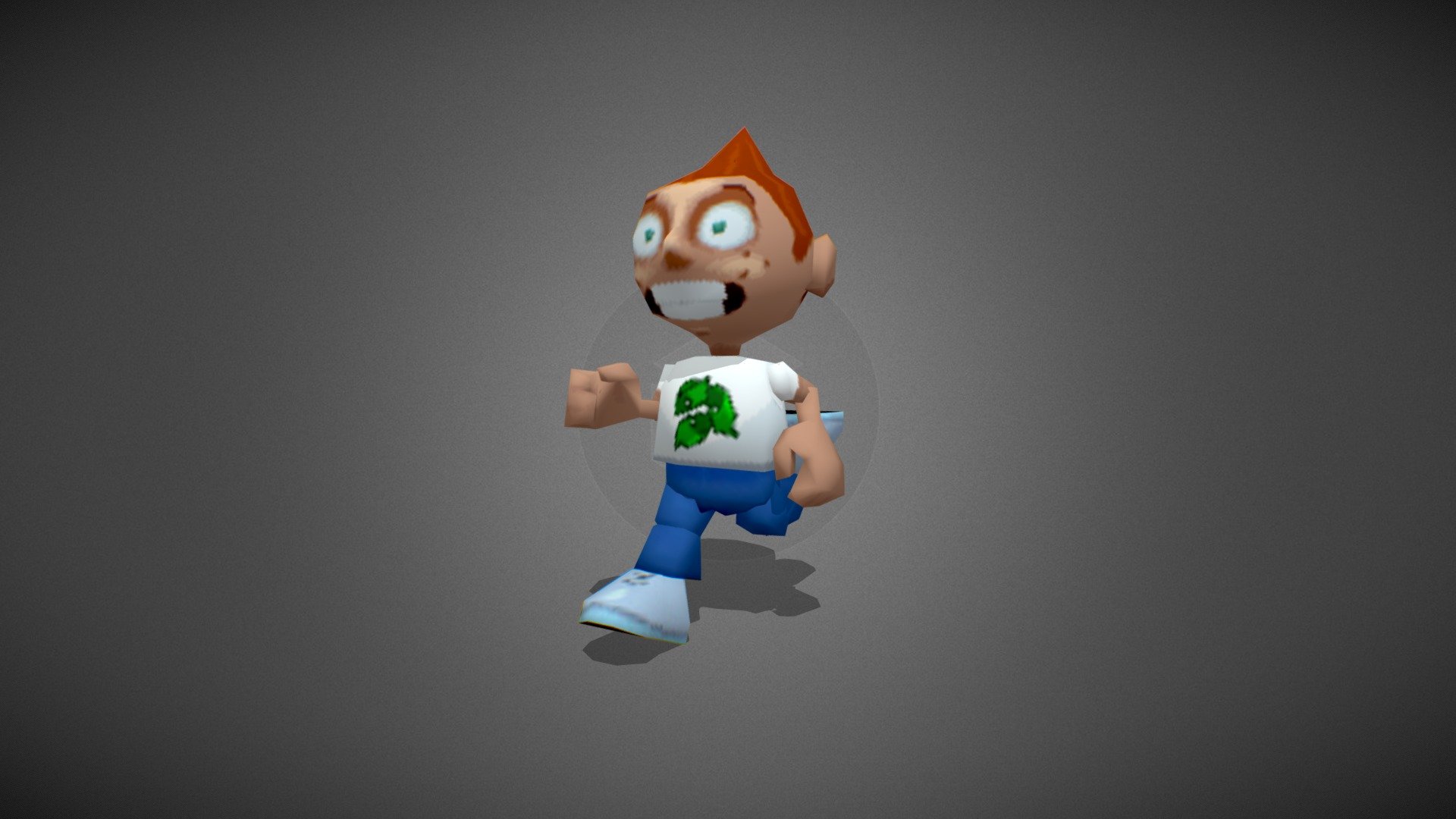 LowPoly Richardson Fredrick (Running Fred) - Download Free 3D model by ...