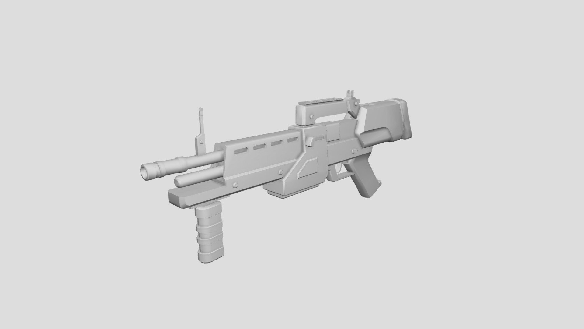REDUX: GD805 Rifle - 3D model by Rookstun [74fa515] - Sketchfab