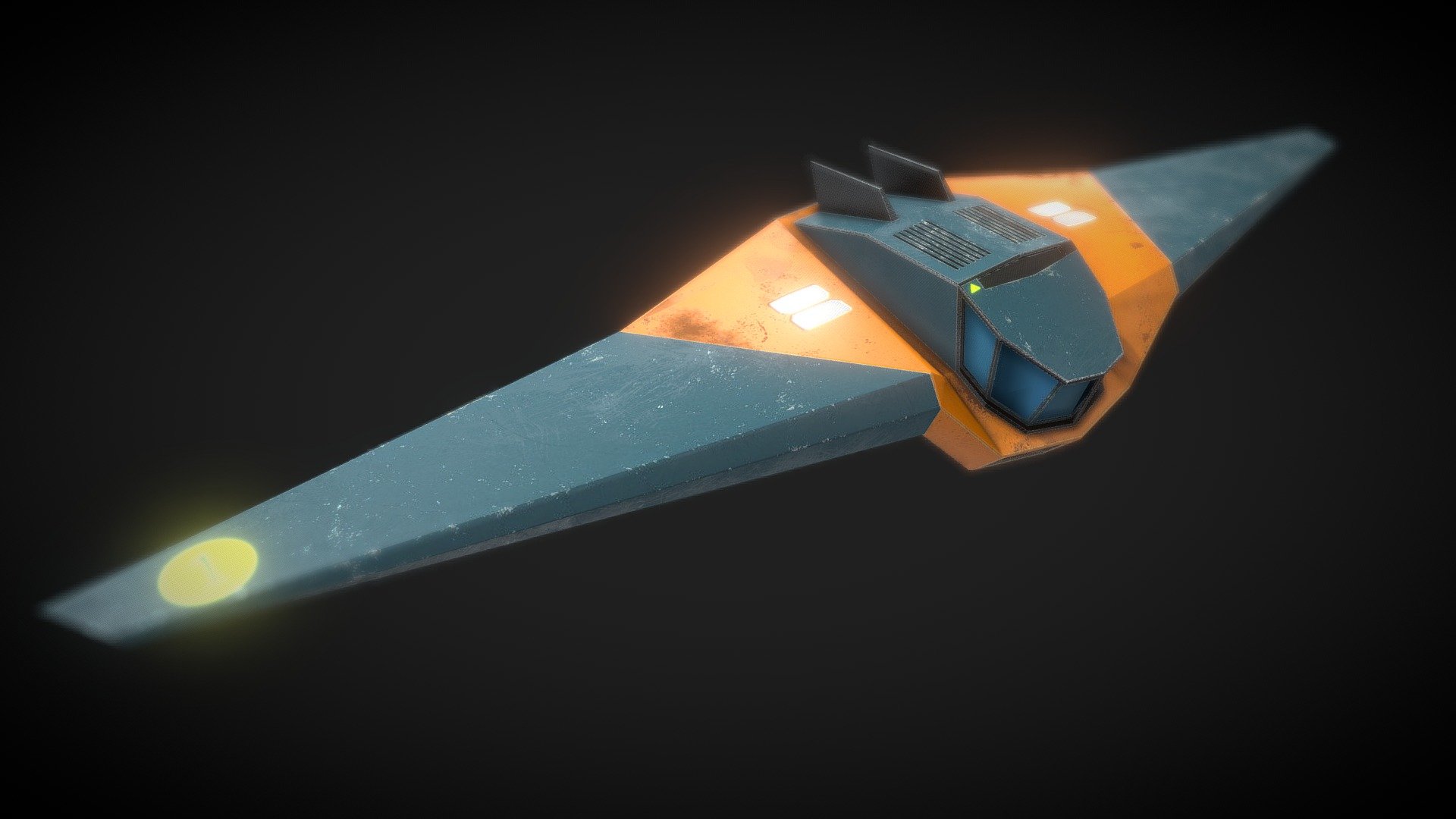 Space Jet - Download Free 3D model by Shaz (@shaz13) [74fac05] - Sketchfab