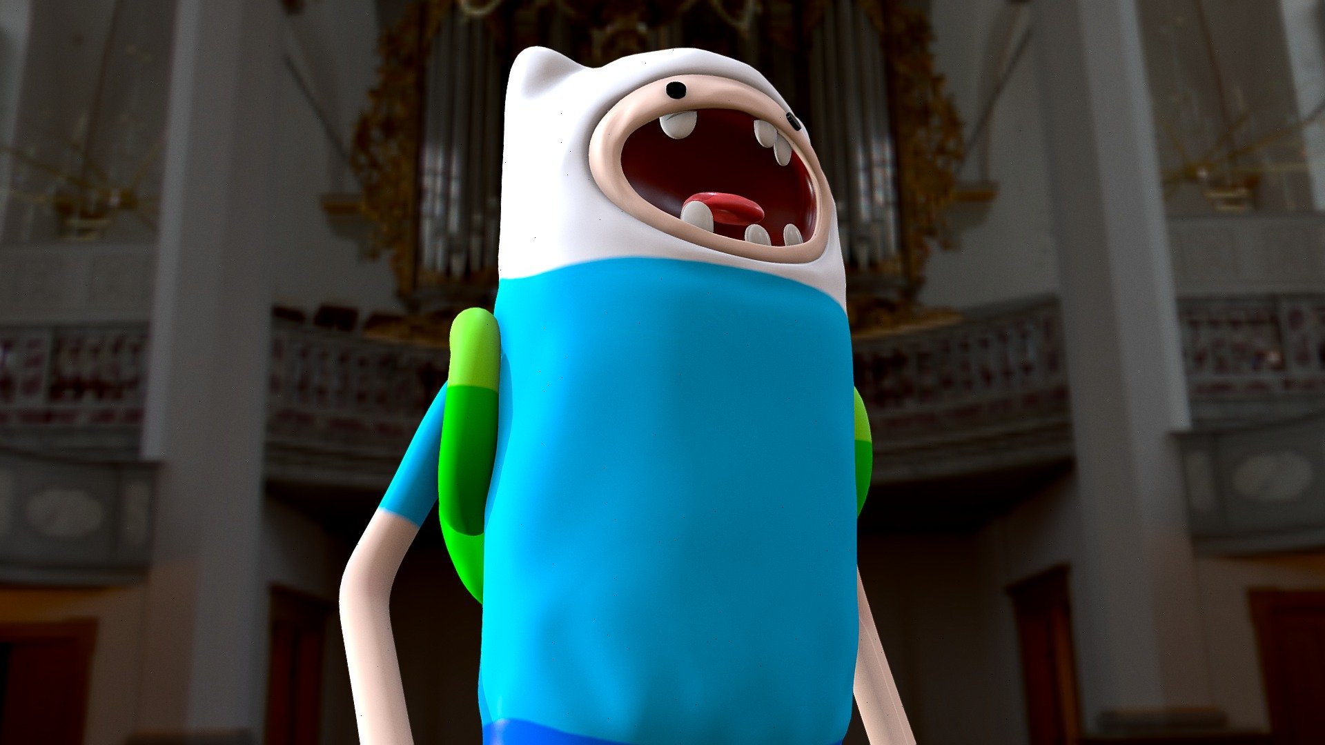 Finn The Human - Aventure Time - 3D model by chompreta [74fb009 ...