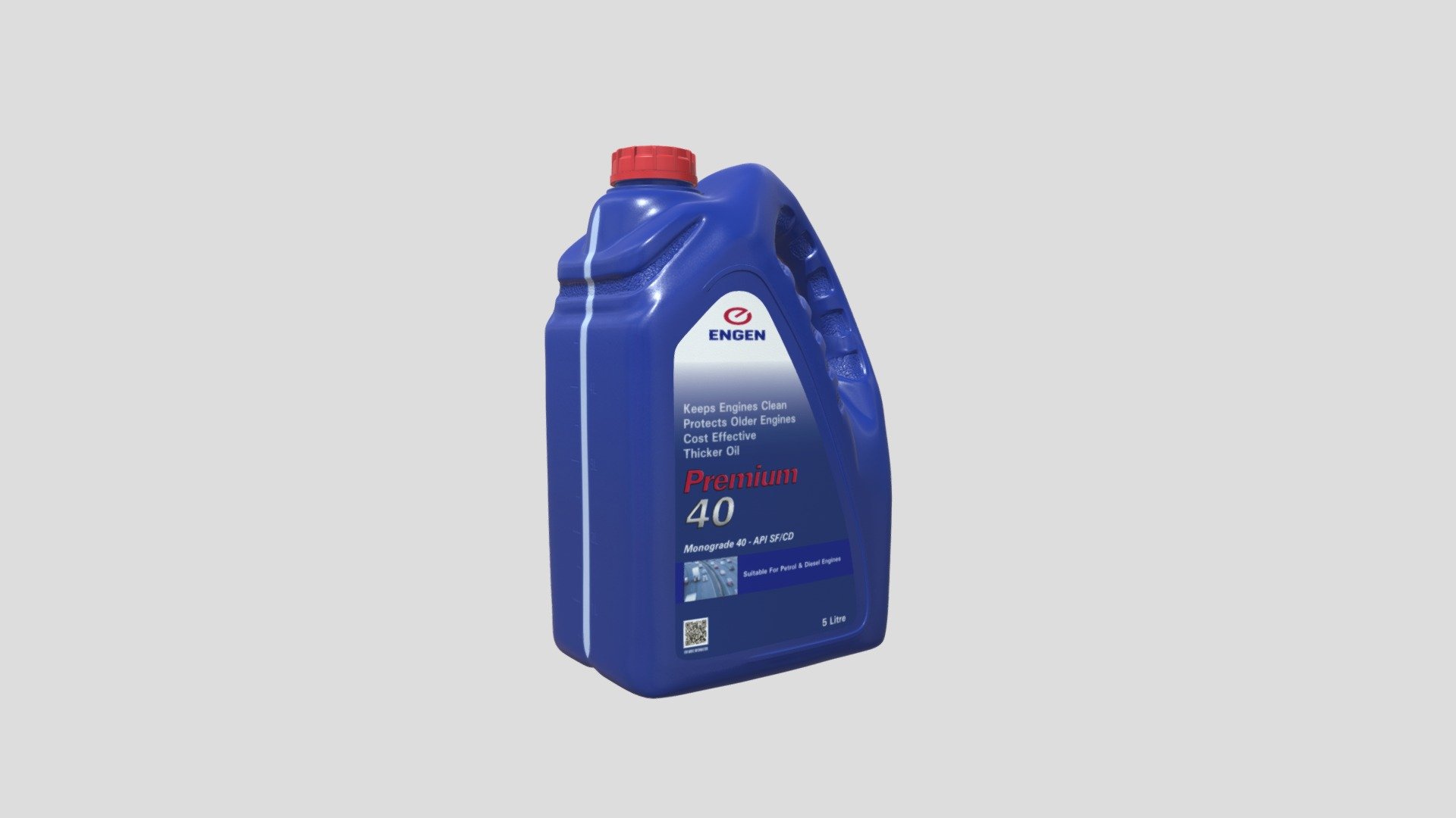 Engen 5L Oil Jug - Download Free 3D model by StudioKirmack ...