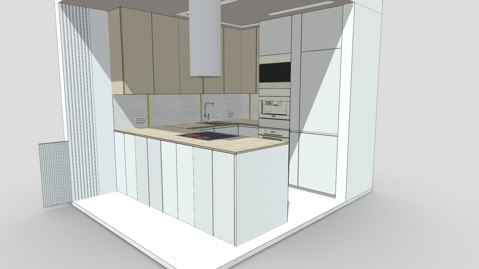360 Kitchen tmp - 3D model by RUKAMY [74fc139] - Sketchfab