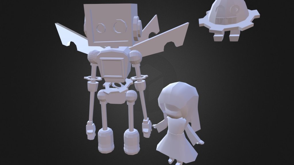 White - 3D model by M.I.O (@bule20230sky) [74fd40b] - Sketchfab
