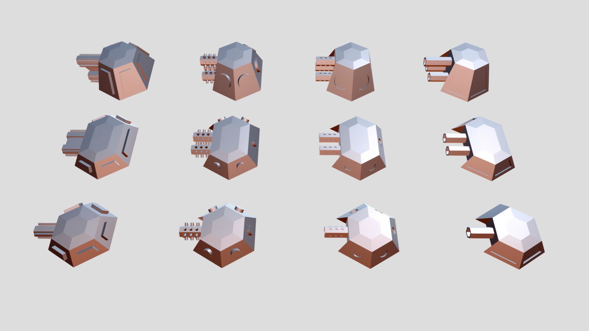 4x3 Turrent Upgrades - Download Free 3D model by Trockk (@Timrockk ...