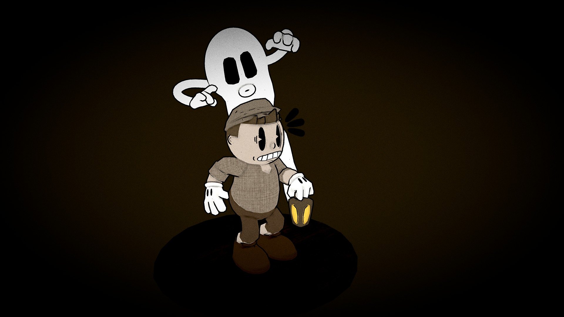 Terry the Timid's Terrifying Manor Tale - 3D model by juandiav [74ff722 ...
