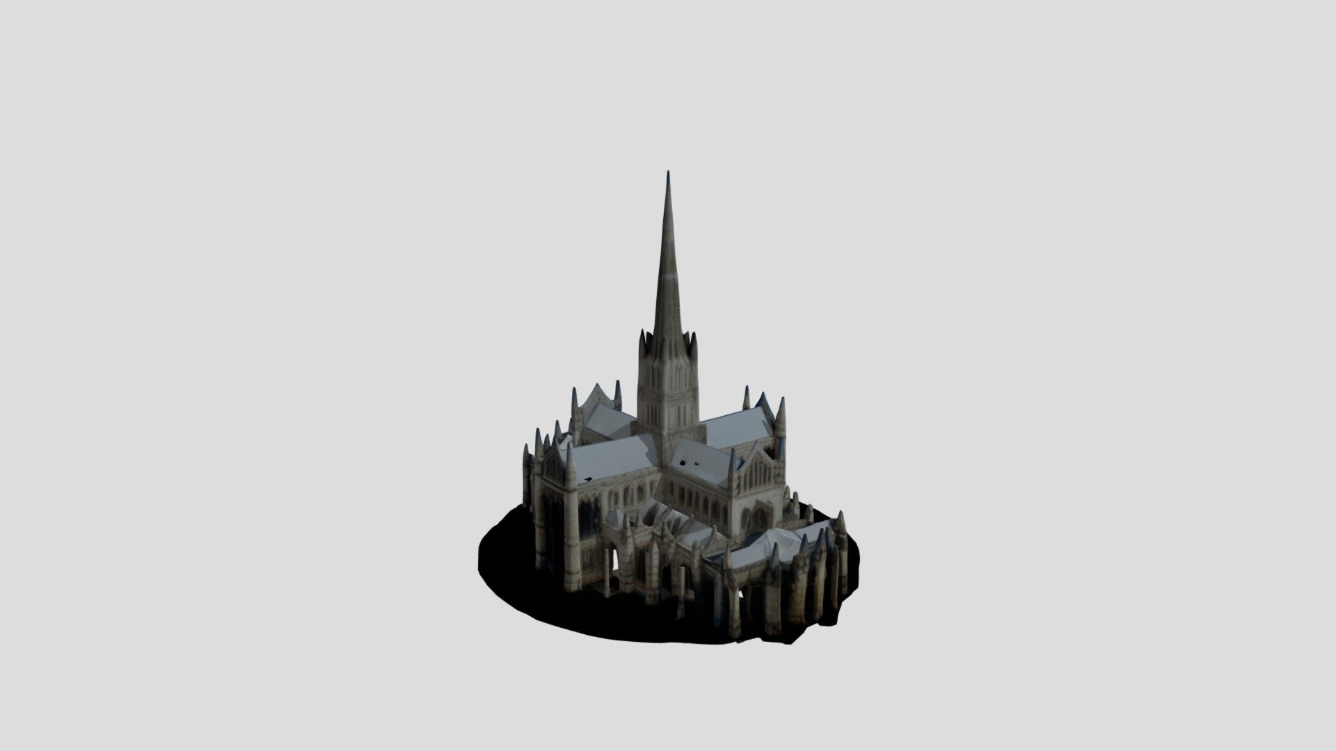 Gothic cathedral - Download Free 3D model by ishan.bs2015 [75001cd ...