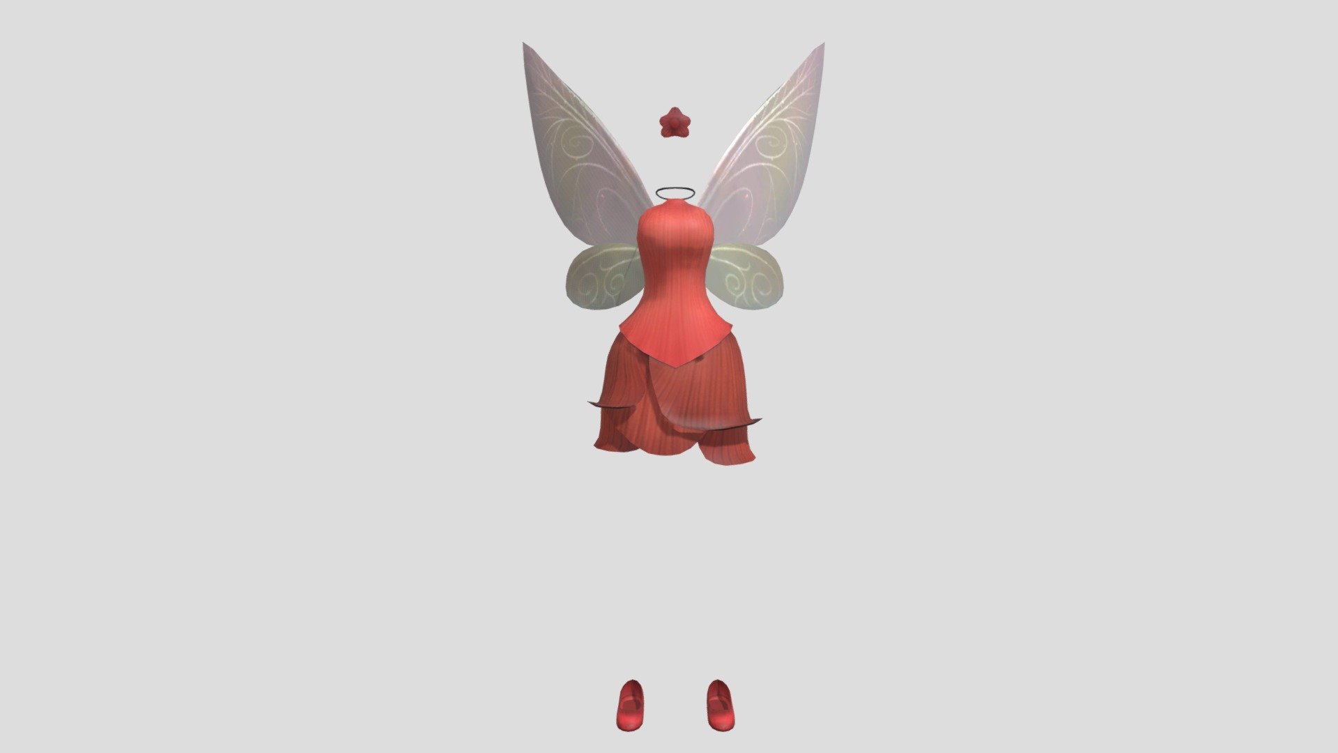 Princess Fairy Rosetta Clothes - Download Free 3D model by Princess ...