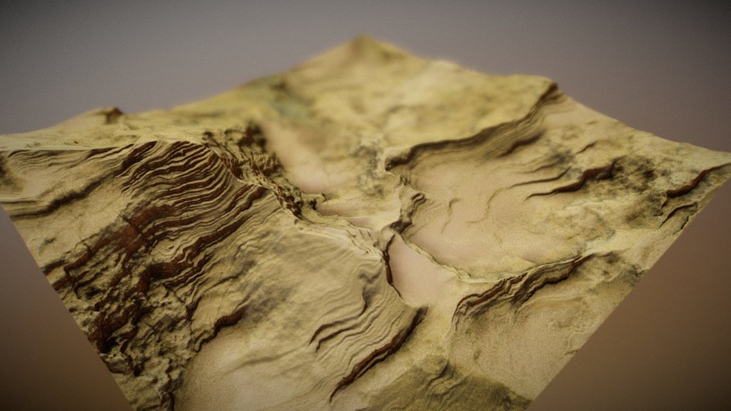 TOR - Natural Terrace System Test 488-1A - 3D model by quadspinner ...