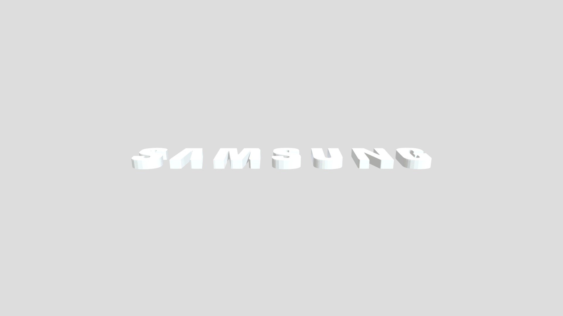 samsung l;ogo - Download Free 3D model by amberul [7502e78] - Sketchfab