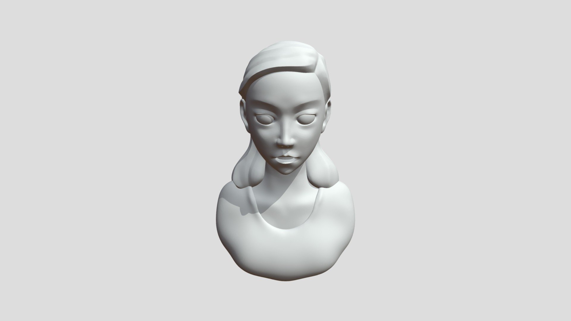 Stylized Bust - 3D model by Michael Thorson (@MichaelThorson) [7503a8d ...