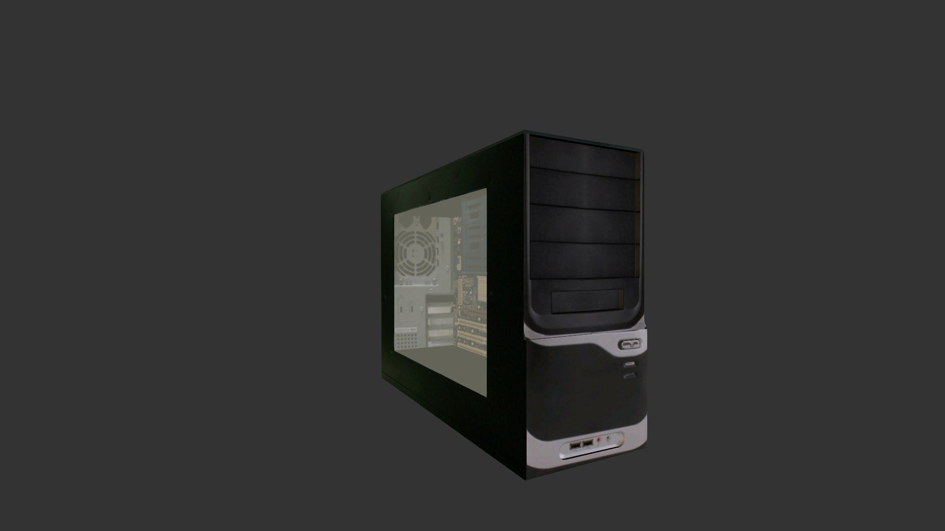 System Unit Desktop - 3D model by delmark2k12 [7505709] - Sketchfab