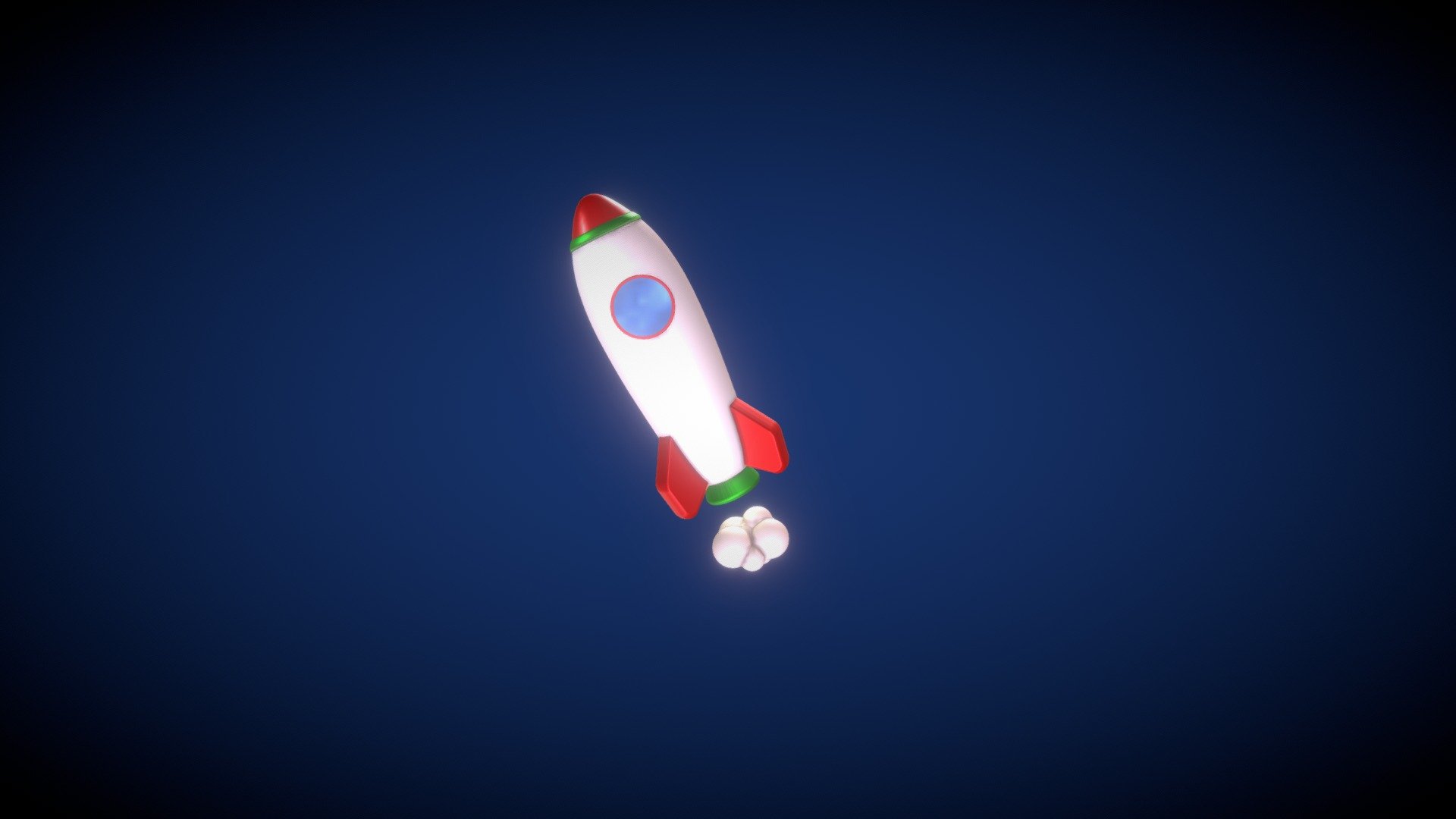 Simple Rocket Ship or Missile - Download Free 3D model by Bendar ...