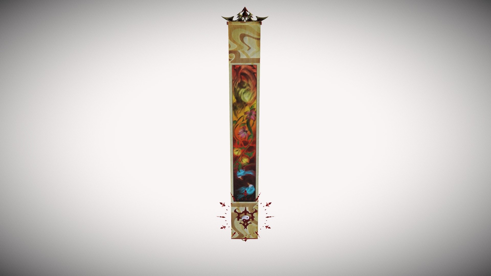 Scroll Cloth Weapon - 3D model by Suwollez (@sollikyu67) [7506838 ...