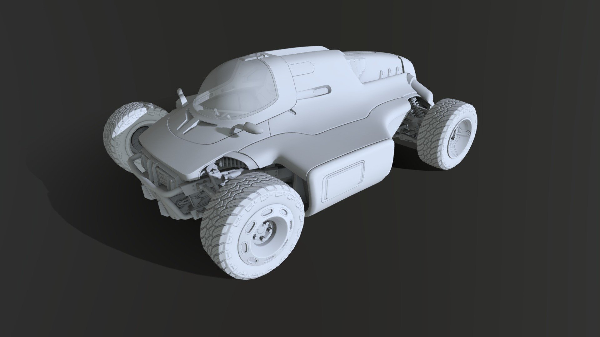 Racing Car wip 03 - 3D model by Povilas Selila (@thegrubber) [75068f5 ...