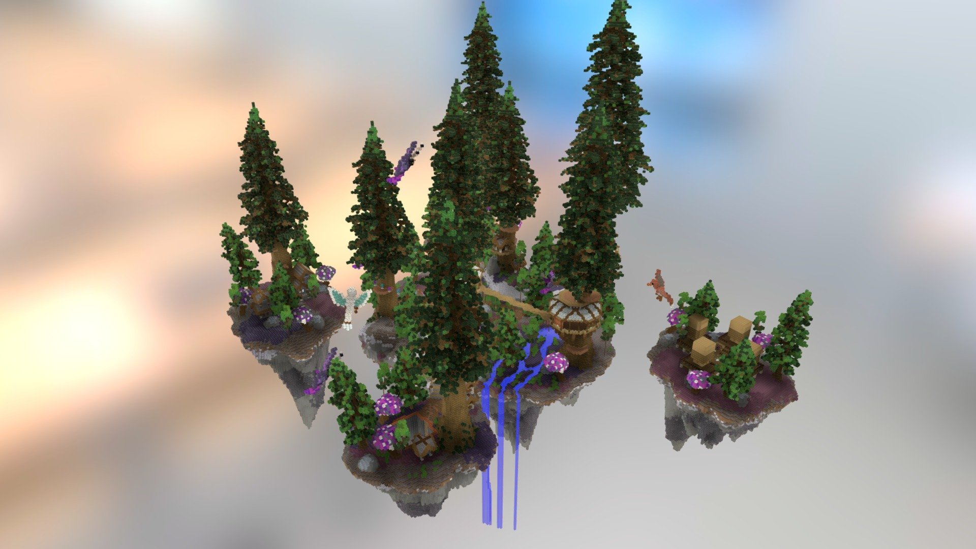 ⭐SKYBLOCK SPAWN⭐ - 3D model by zPoseta (@Poseta) [7509bd0] - Sketchfab
